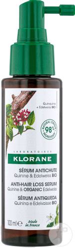 Klorane Sérum Antichute À La Quinine Et Edelweiss Bio Flacon Pompe