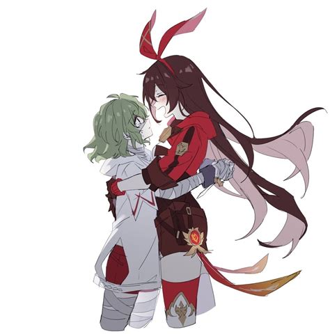 Amber And Collei Genshin Impact Drawn By Boo 1 Danbooru