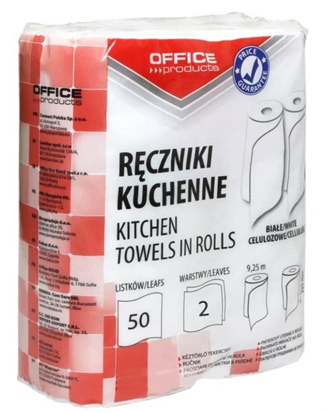 Ręcznik Papierowy Biały Celuloza Ręczniki 2 rolki CH RLBSCLASS2W CE
