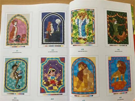 Colorea Y Descubre El Misterio Vitrales Disney Original En Venta En
