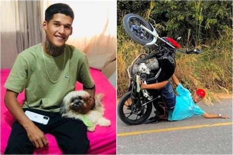 Influenciador Do Grau Morre Ap S Bater Moto Em Poste De Energia