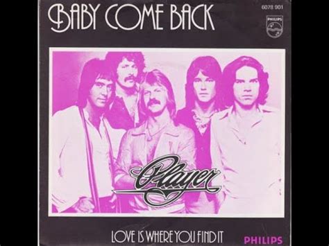 Player Baby Come Back 1977 YouTube