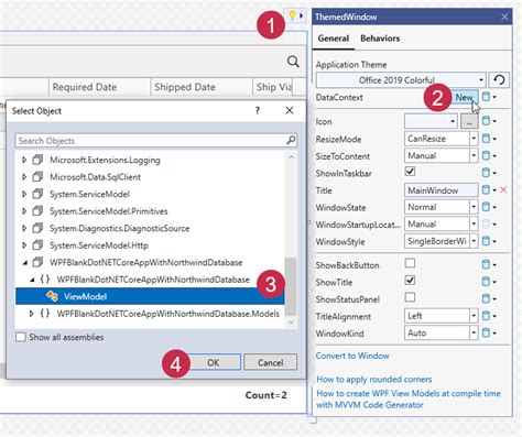 Lesson 1 Add A Gridcontrol To A Project And Bind It To Data Wpf Controls Devexpress