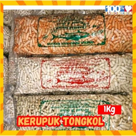 Jual Kerupuk Ikan Tongkol Khas Klaten 1Kg Ball Murah Viral Shopee