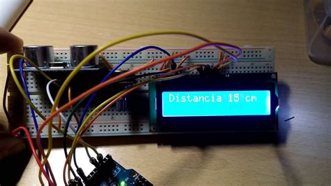 Sensor Ultras Nico Arduino Y Display Lcd Youtube
