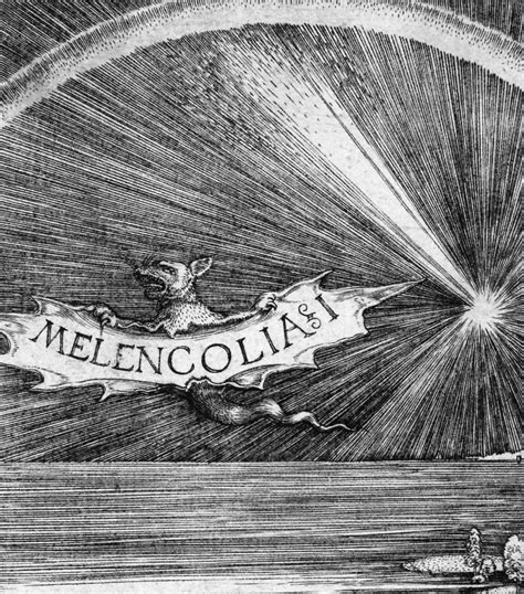 Detail Of Bat In Durer S Melencolia I Inside Of Right Bicep