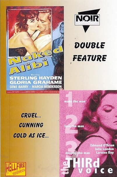 Amazon Naked Alibi Third Voice Film Noir Double Feature Sterling