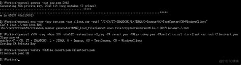 windows下 openssl的安装与简单使用 51cto博客 openssl安装