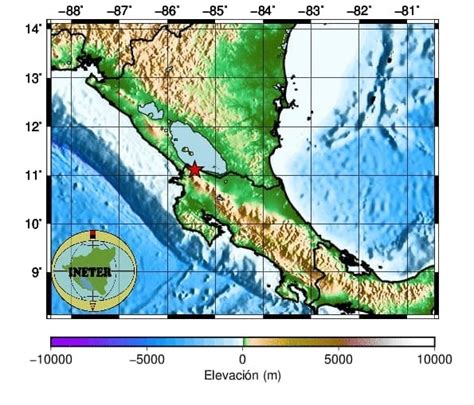 Sismo sacude el pacífico nicaragüense Radio La Primerisima