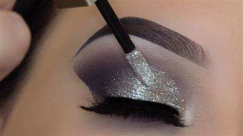 5 Minute Glitter Eye Makeup Easiest Glitter Look Ever YouTube