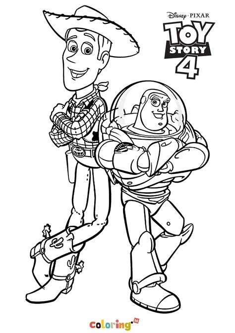 Toy Story Printable Coloring Sheets