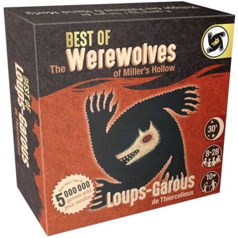 JEU LOUPS GAROUS BEST OF JEUX DE SOCIÉTÉ Adultes général