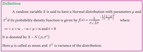 Normal Distribution Definition Formula Properties Solved Example
