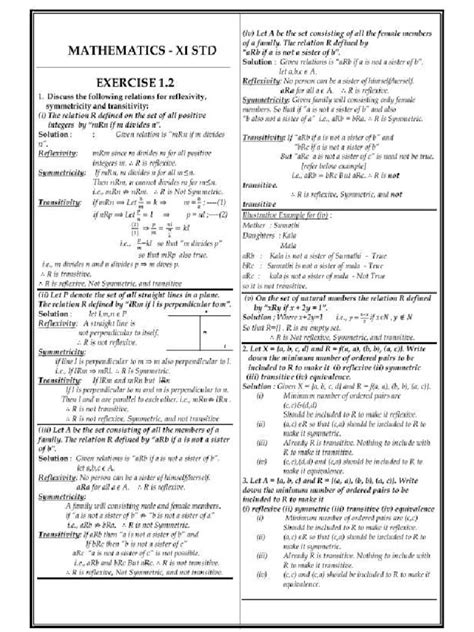11 maths solution converted 746 pdf function mathematics mathematical logic