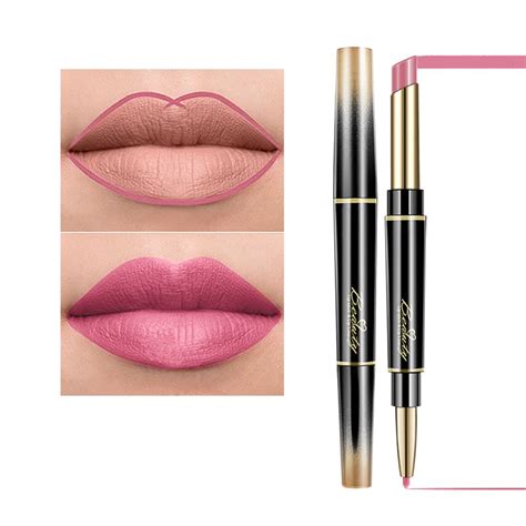 Amazon Double Ended Lipstick Automatic Lip Liner Matte Matte