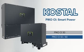 Kostal PIKO CI Inverters For Commercial Industrial And Utility Scale