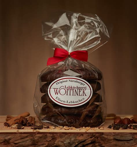 Original N Rnberger Elisen Lebkuchen Schokoliert Er Packung
