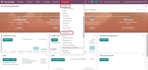 Odoo Accounting Features Manage Accounts With Odoo