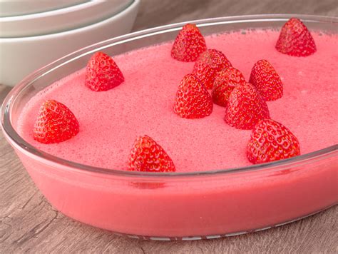 Gelatina Cremosa De Morango Cook N Enjoy