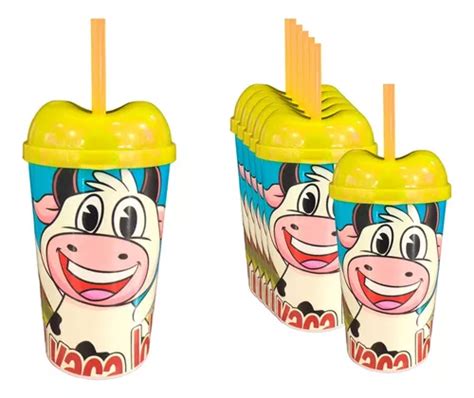 Vaso Pitillo Sorpresa X Vaca Lola Granja Zenon Obsequio Cuotas Sin