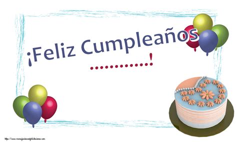 Felicitaciones Personalizadas de cumpleaños Tartas Feliz