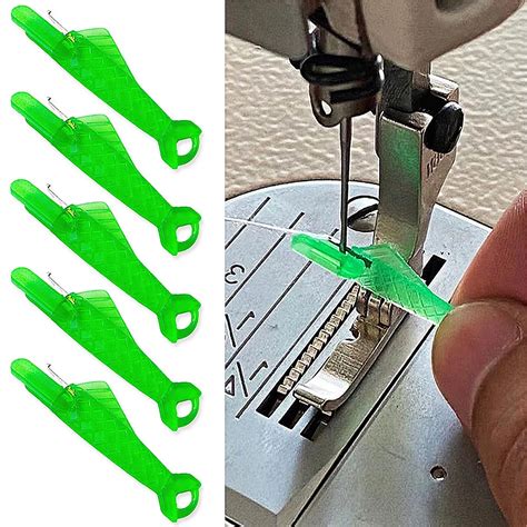 10 pçs rapidamente automático agulha threader diy ferramentas de