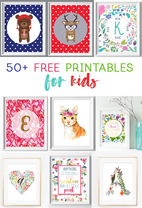 Wall Decor Free Printables