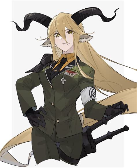 Degenbrecher Arknights Drawn By Yakota Usuk Yako Danbooru