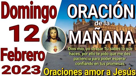 Oraci N De La Ma Ana Del D A Domingo De Febrero De Proverbios