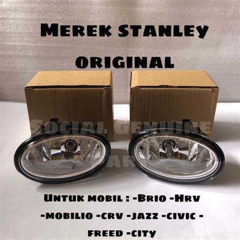 Jual Foglamp Fog Lamp Honda Brio Jazz Crv Hrv Civic Freed Mobilio