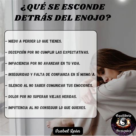 Qué se esconde detrás del enojo Página web de equilibrioarmonico