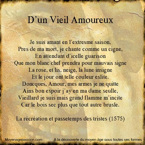 Poeme Moyen Age