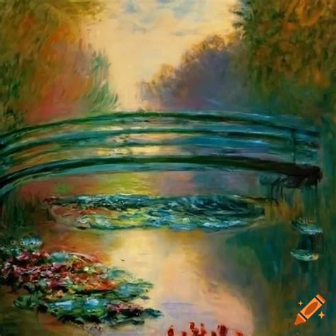 Le bassin aux nymphéas by claude monet on Craiyon