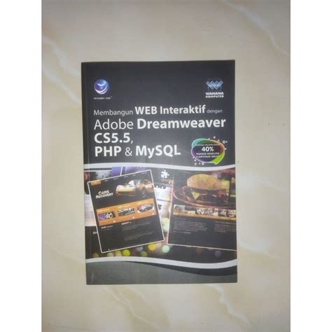 Jual Buku Membangun Web Interaktif Dengan Adobe Dreamweaver Cs Php