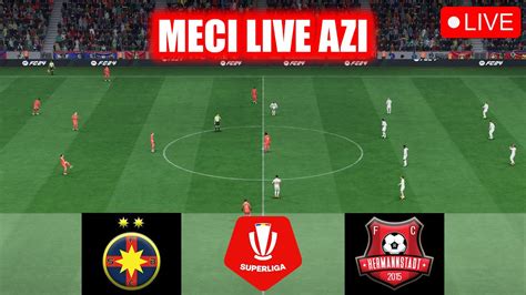 FCSB Vs FC Hermannstadt LIVESuperligaMeci Live Azi YouTube