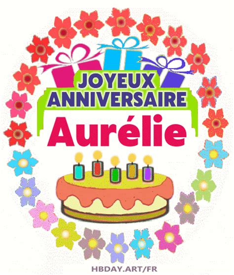 Joyeux Anniversaire Aur Lie Fr Hbday Art