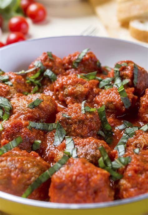 Albondigas En Salsa De Tomate Receta Recetas Dia