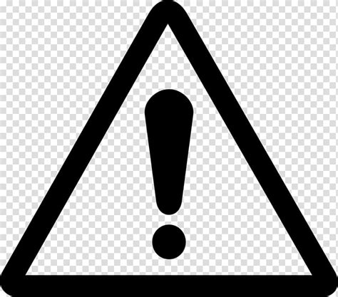 Exclamation Mark Interjection Warning Sign Warning Signs Transparent