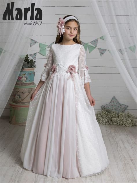 Vestido Comuni N Marla Modelo L Vestidos De Comuni N Para Ni A