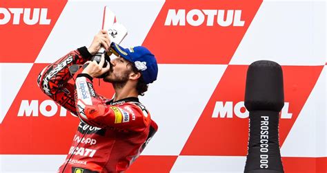 GP de Grande Bretagne de MotoGP la réaction de Francesco Bagnaia