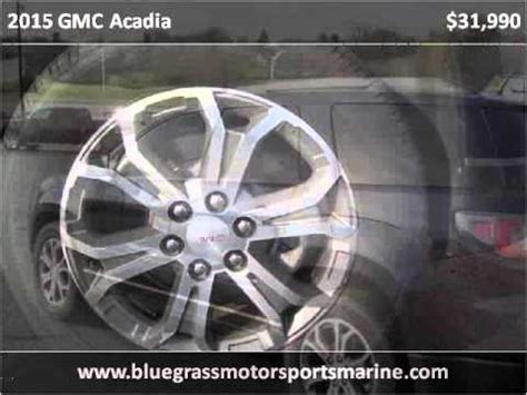 2015 GMC Acadia Used Cars Winchester KY YouTube