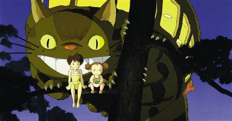 Wallpaper Illustration Anime My Neighbor Totoro Studio Ghibli