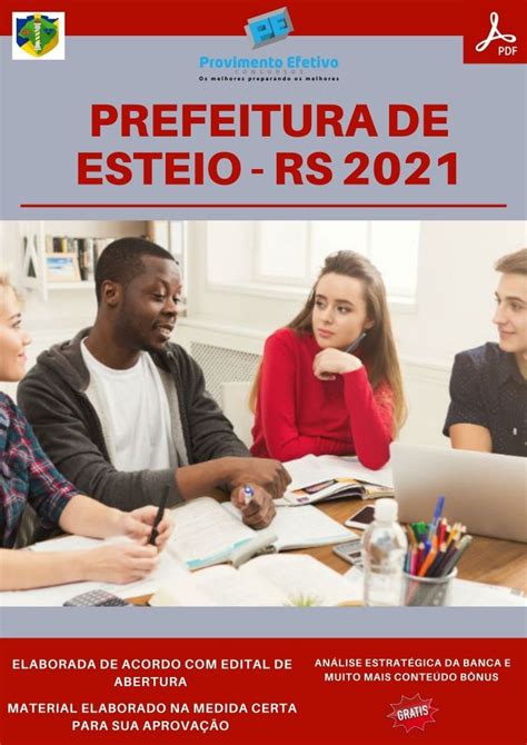 Provimento Efetivo Concursos Apostila Prefeitura Esteio RS 2021 Contador