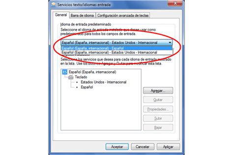 Configurar El Teclado Paso A Paso En Windows 7