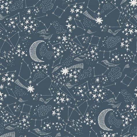 Premium Vector Starry Sky Seamless Pattern Dark Starry Sky