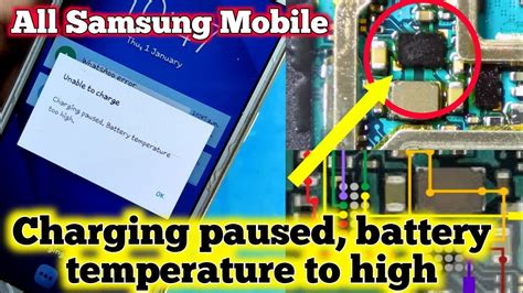 Samsung J210f Unable To Charging Paused Battery Temperature Too High