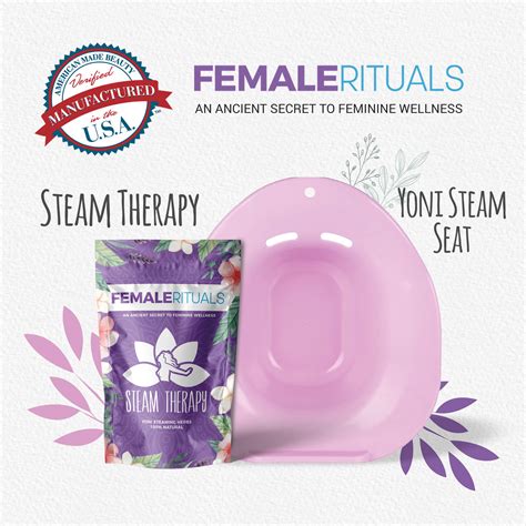 Female Rituals Yoni Steam Seat Kit With Yoni Steam Herbs Ounce