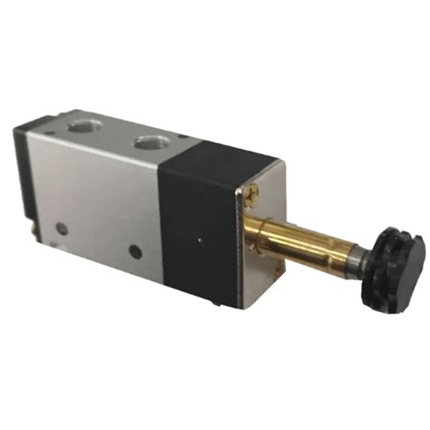 Válvula Pneumática Simples Solenoide 3 2 Vias NF Rosca 1 8 24 VCC