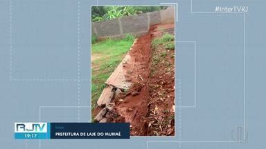 RJ Inter TV 2ª Edição Chuva causa transtornos em Laje do Muriaé no