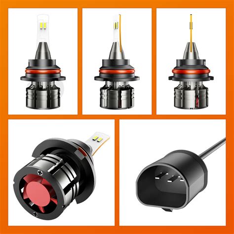 SEALIGHT 9007 LED Headlight Bulbs Conversion Kit High Low Beam 6500K